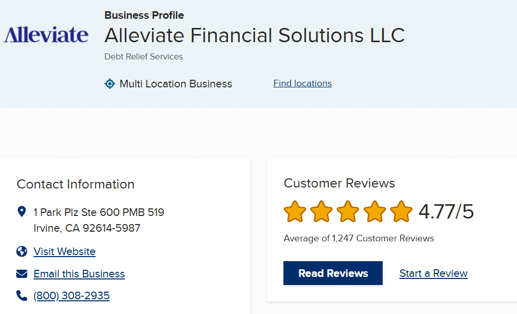 Alleviate Financial Solutions Reviews: Is It the Right Choice?