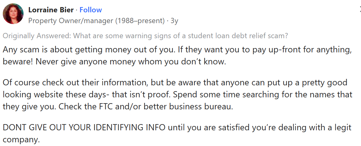 5 Signs To Identify A Debt Relief Scam - CuraDebt