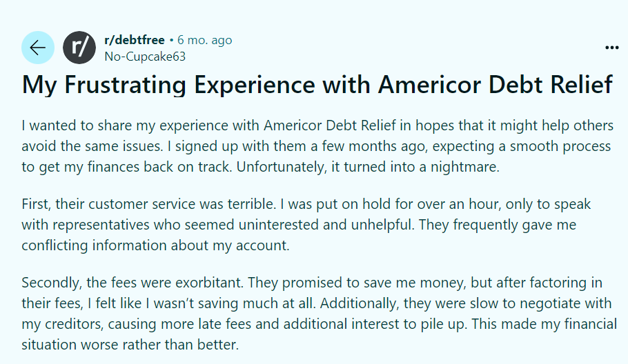 Americor Reviews: What You Need to Know - CuraDebt
